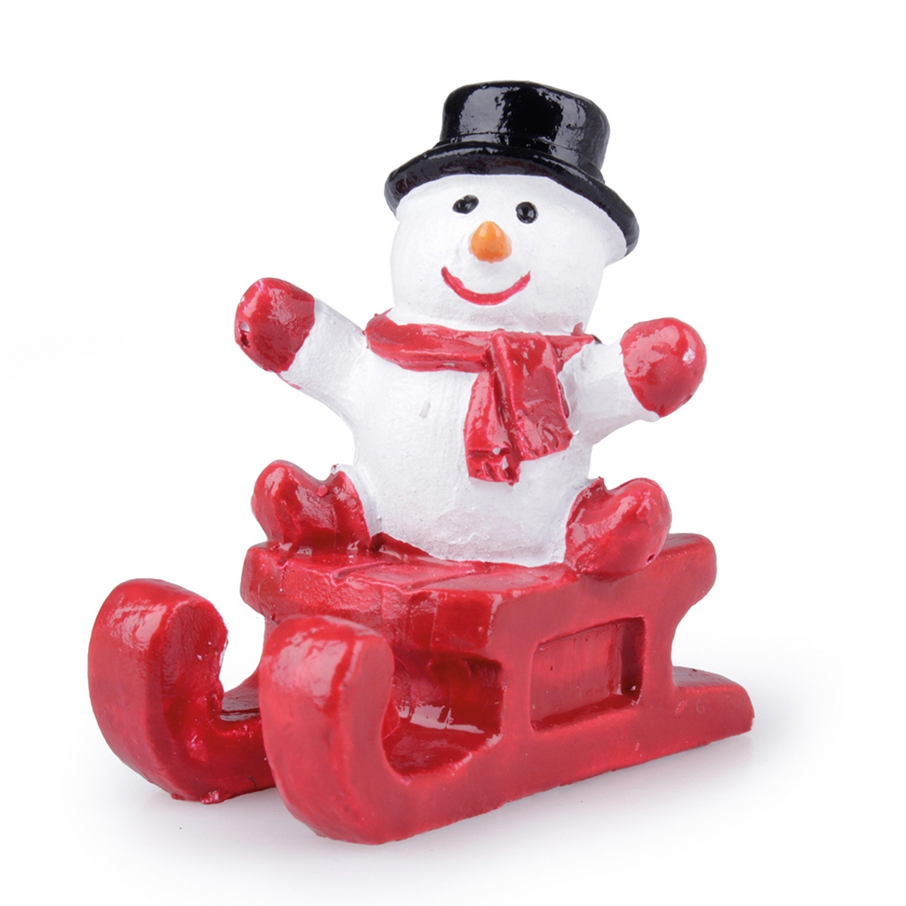 Julepynt Snømann - 4x3 cm - 10 NOK - Juledekorasjoner - Skapemer.no