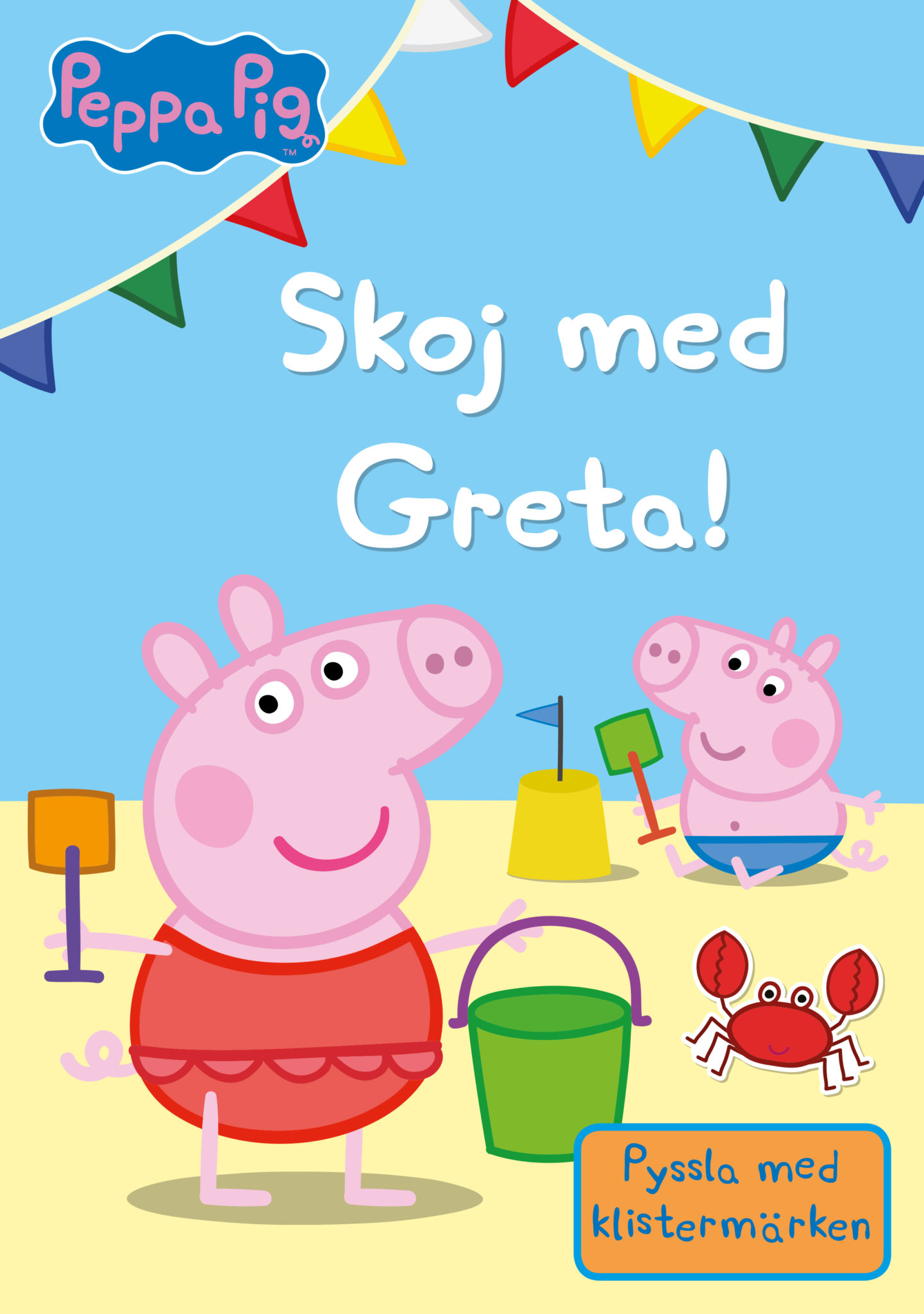 Puslespillbok - Greta Pig: Moro med Greta! - 64 NOK - Skapemer.no