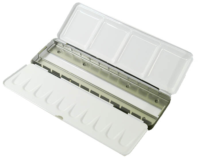 Tom akvarellboks - 24 stk ½ kopp - 399 NOK - Akvarellmaling - Skapemer.no