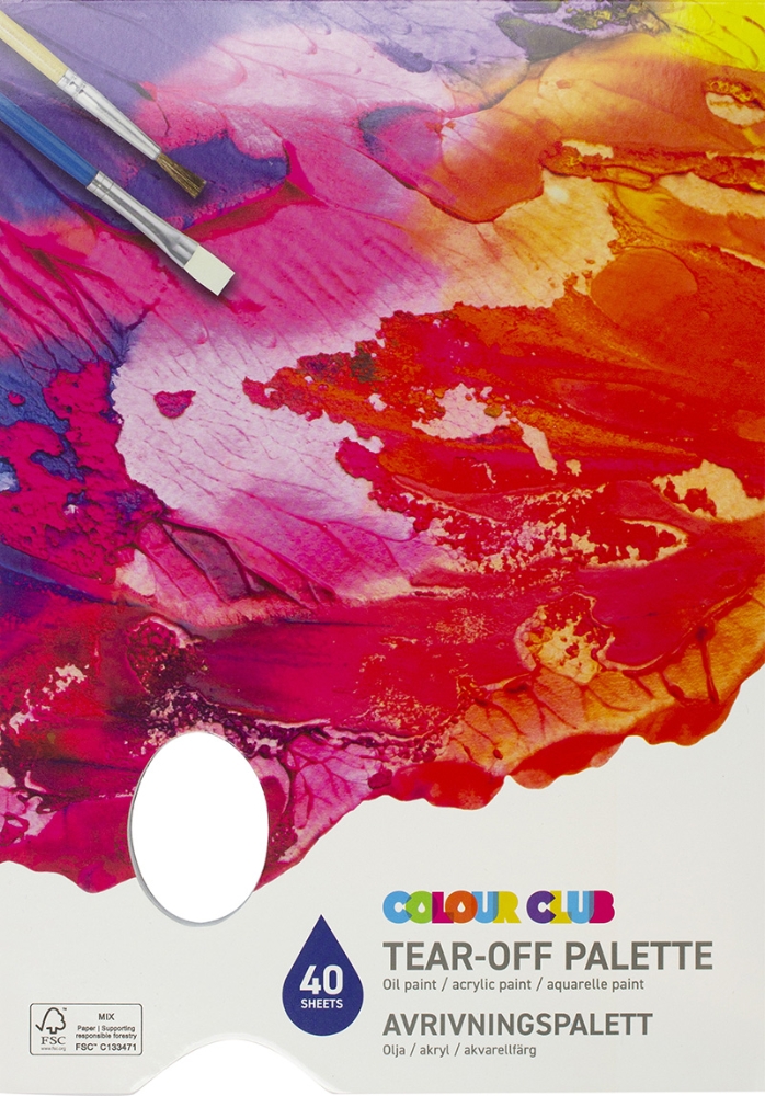 Color Club Tear-off palett Fsc® A4 - 81 NOK - Paletter ...