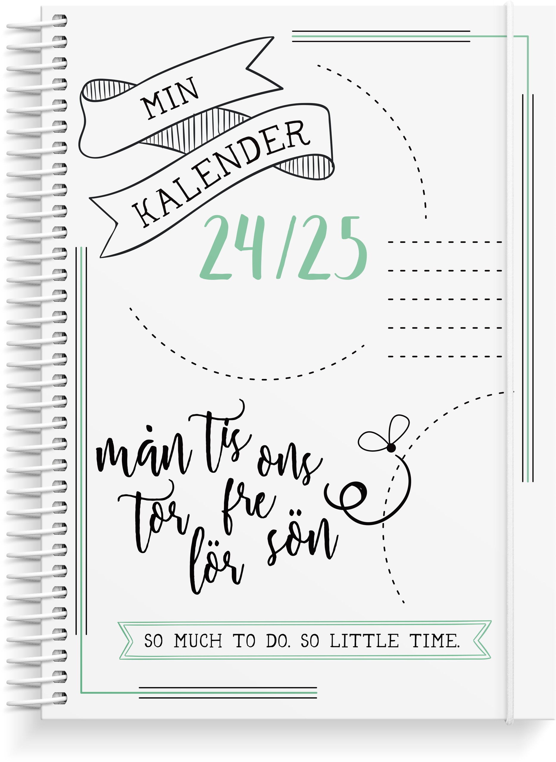 Kalender 24/25 - Doodle II - 229 NOK - Kalendere 24/25 - Skapemer.no